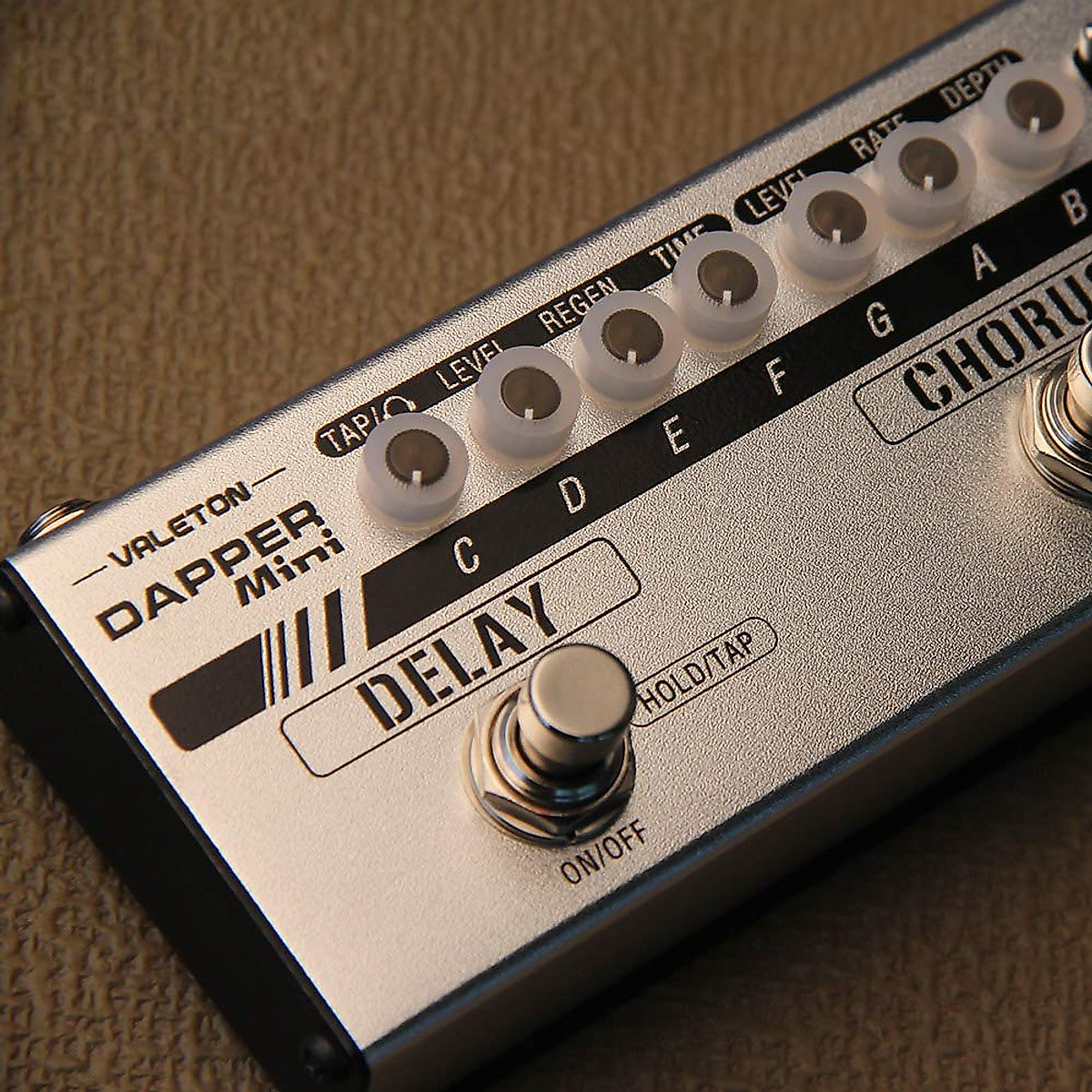 Valeton Dapper Mini Stage Session Gigging Gear Overdrive Distortion Chorus Delay Guitar Multi-Effects Pedal