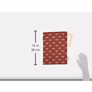 Itzy Ritzy Sealed Wet Bag with Handle – Wet Bag for Travel, Swimsuits, Cloth Diapers, Gym Clothes & Toiletries - Washable & Reusable w/Water Resistant Lining - Measures 11” x 14” (Terracotta Sunrise)