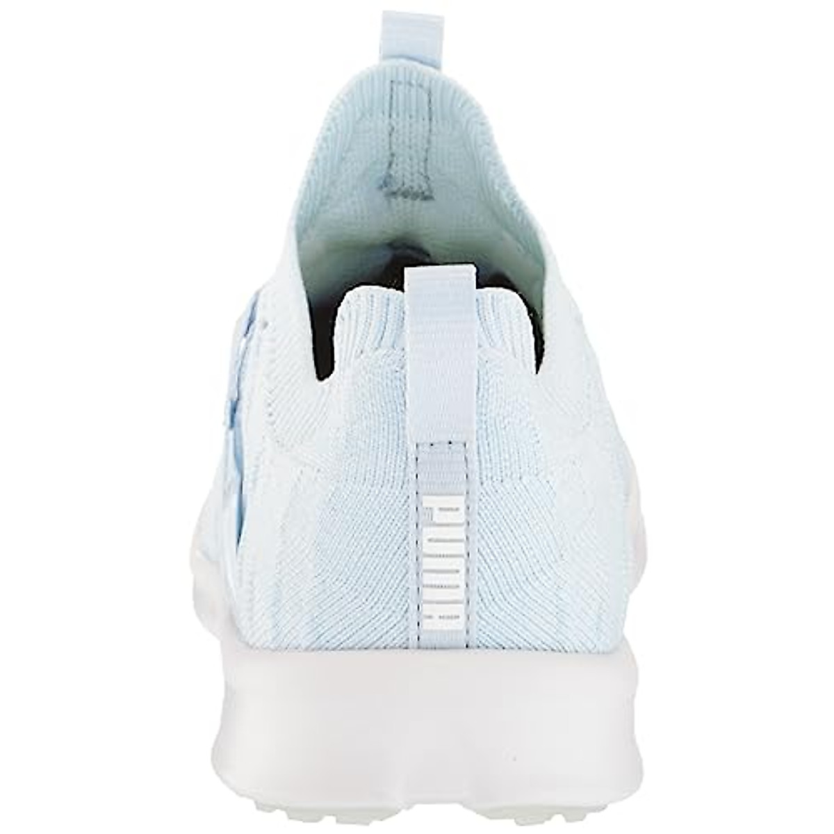 Puma Golf NA Women's Laguna Fusion Knit Sneaker, ICY Blue-Puma White, 8.5