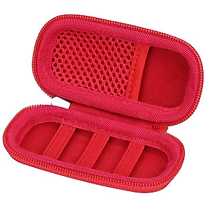 Khanka Hard Case Replacement for AliveCor Kardia Mobile ECG/KardiaMobile 6L EKG (Red)