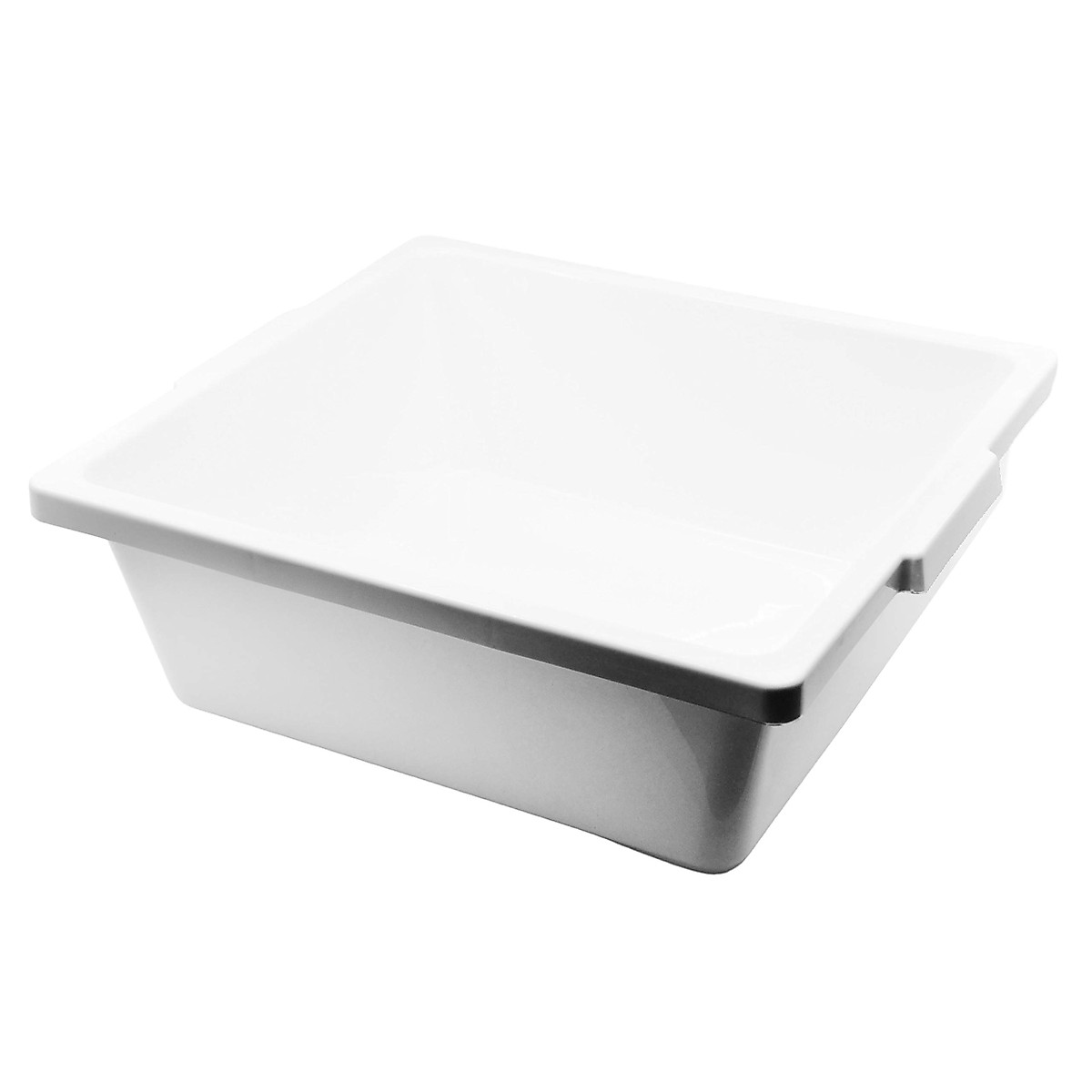 EISCO Utility Tray - Polypropylene Plastic - 14.5 x 13.5 x 5 Inches