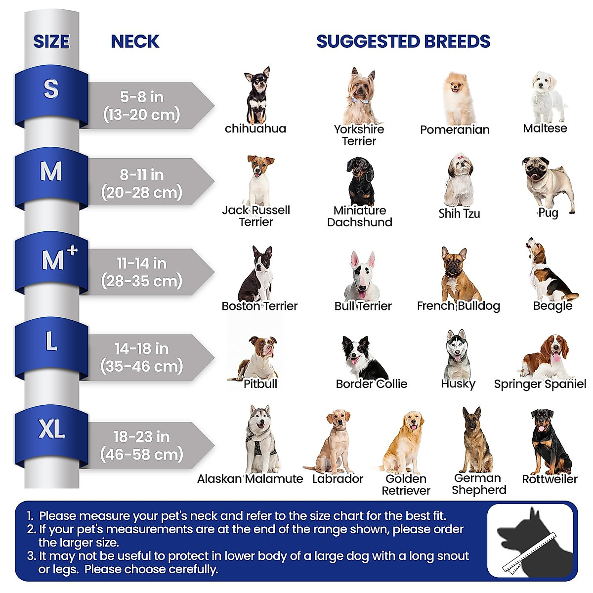 BARKLESS Dog Donut Collar, Inflatable Cone for Dogs to Stop Licking After Surgery, Soft Dog Cone of Alternative with Anti-Licking Guard Shield, Protective Pillow Cone for Large Medium Small Dogs