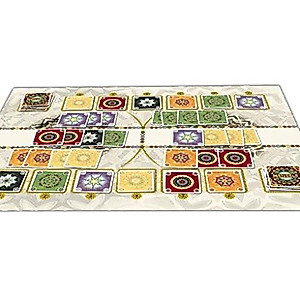 Mandala Board Game | Challenging Two-Player Game with Beautiful Abstract Art | Strategy Board Game for Adults and Kids | Ages 10+ | 2 Players | Average Playtime 30 Minutes | Made by Lookout Games