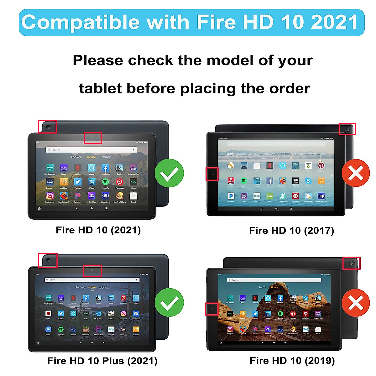 LUSTAM Pop it Case for All New Amazon Fire HD 10 and Fire HD 10 Plus Tablet (11 Generation, 2021 Release), Fidget Poppers Pop its Poppet Slim Kickstand Silicone Handle Kids Friendly Protective Cover