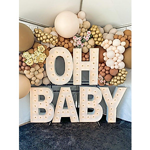 White Sand Balloons 5 Inch 50 Pcs Cream White Party Balloons for Baby Shower Wedding Happy Birthday Decoration Off White Helium Balloons