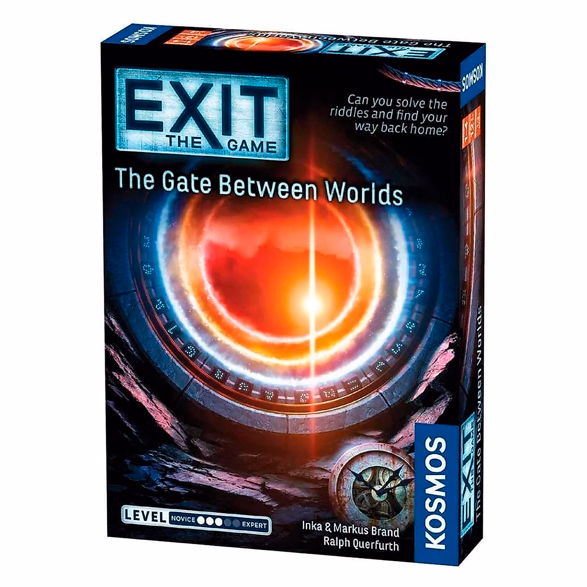 Exit: The Gate Between Worlds | Exit: The Game - A Kosmos Game | Family-Friendly, Card-Based at-Home Escape Room Experience for 1 to 4 Players, Ages 12+