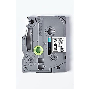 Brother TZe-231S Labelling Tape Cassette, Black on White, 12 mm (W) x 4M (L), Laminated, Brother Genuine Supplies