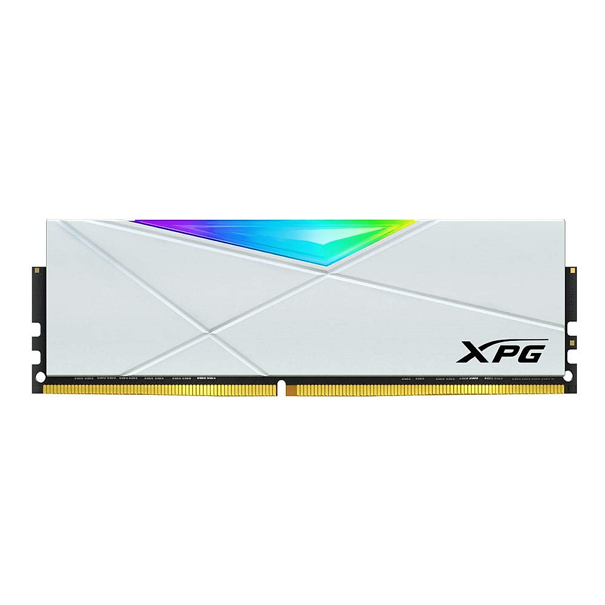 XPG DDR4 D50 RGB 16GB (2x8GB) 3200MHz PC4-25600 U-DIMM 288-Pins Desktop Memory CL16 Kit White (AX4U32008G16A-DW50)
