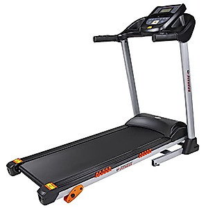 BalanceFrom Folding Incline Treadmill with 5-Inch Large Backlight Display, 12 Preset Programs, Black, 1 Count