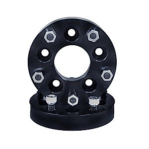 Rugged Ridge 15201.07 Wheel Adapter Kit, 1.375 Inch, 5x5 to 5x5.5 Bolt Pattern , Black