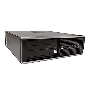 HP Elite 8300 SFF Flagship Business Desktop Computer (Intel Quad Core i7 3770 Up To 3.9GHz, 16GB RAM, 2TB HDD and 120GB SSD, DVD, WiFi, VGA, DisplayPort, Windows 10 Professional) (Renewed)