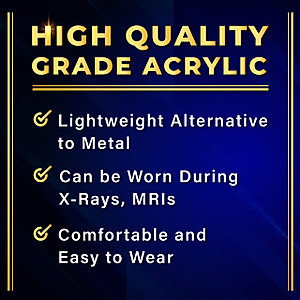 BIG GAUGES 2 Pairs Acrylic 1/2 inch Gauge 12mm Black & White Double Flared screw-fit Piercing Jewelry Ear Plugs Lobe Tunnel BG11295