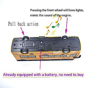 Ailejia City Bus Sightseeing Double Decker Bus Model Open Top Pull Back Vehicles Toy Die Cast Pull Back Vehicles Mini Model Car Lights and Music (Green)