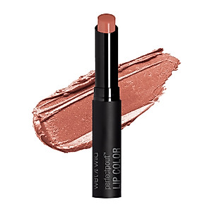 wet n wild Perfect Pout Lipstick, Orange Red Bare Your Soul, Vegan | Gluten-Free | Cruelty-Free | Lip Color