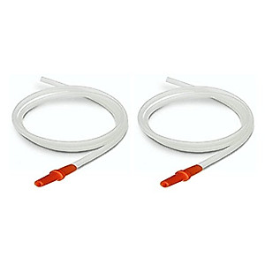 Replacement Tubing for Hygeia EnJoye Breastpump, 2 Tubes/Pack in Retail Factory Sealed Package; Can Replace Hygeia Tubing with Connectors; Made by Maymom