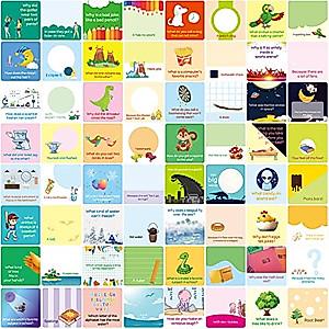 ceiba tree 90 PCS Lunch Box Notes Joke Cards Bento Box Messages Funny Riddles for Kids 40 PCS Inspirational Motivational Lunchbox Cards Puns Riddles for Party School Picnics