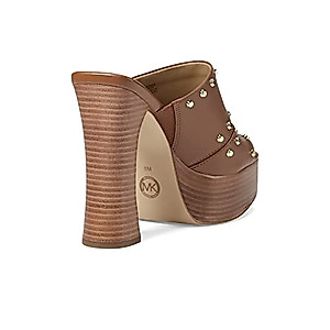 Michael Kors Jagger Platform Mule Luggage 8 M