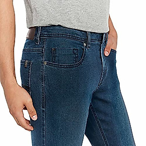 Buffalo David Bitton Men's Axel 5 Pocket Slim Stretch Jean (38W x 32L, Light Blue)