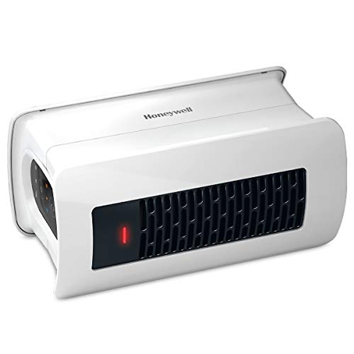Honeywell VersaHeat Digital 2-in-1 Position Heater and Fan. Space Heater for indoor use, Bedroom, Office, Bathroom, and Garage. Easy-to-use touch controls. White