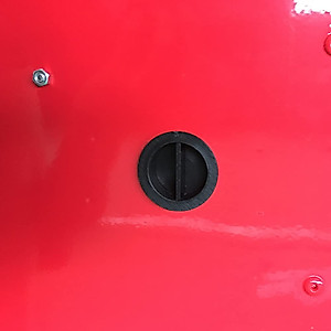 25 Gallon Portable Bench Top Sand Blasting Cabinet Blast Cabinet Air Sandblaster with Spray Gun Steel Air Compressor Delivery 40-80PSI/5CFM Best Gift for Christmas