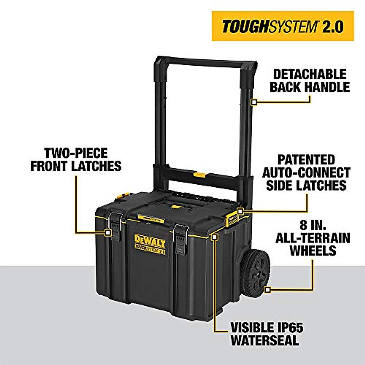 DEWALT DWST08450 TOUGH SYSTEM 2.0 MOBILE STORAGE