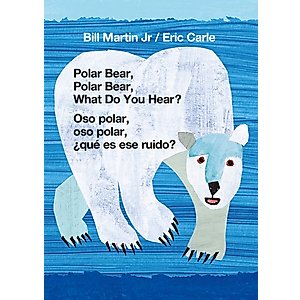 Polar Bear, Polar Bear, What Do You Hear? / Oso polar, oso polar, ¿qué es ese ruido? (Bilingual board book - English / Spanish)