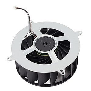 GOWENIC CPU Cooling Fan for PS5 Console, 17 Blades 3 Pin Internal Cooler Slient Lightweight PS5 Cooling Fan Replacement Gaming Heat Sink for PS5 Console