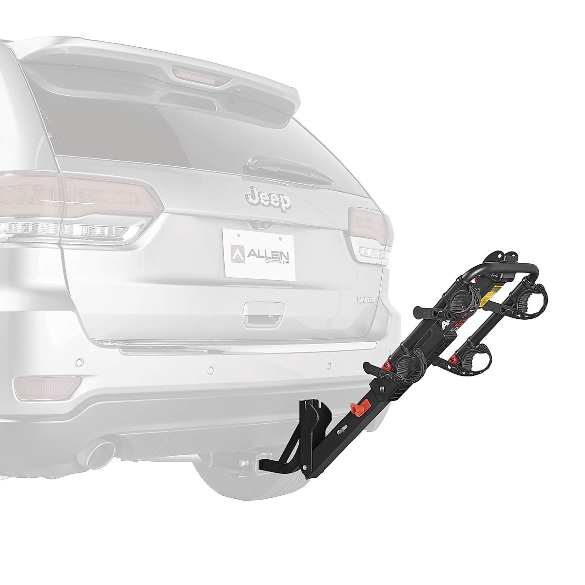 Allen Sports Premier Hitch Mounted 2-Bike Carrier, Model S525, Black