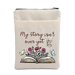 VAMSII Semicolon Book Sleeve My story isn't over yet Fighter Warrior Semicolon book sleeve(My story isn't over yet)
