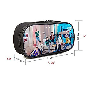 Stray Kids Pencil Case Large Capacity Pencil Bag Pencil Case For School Teen Girls Boys