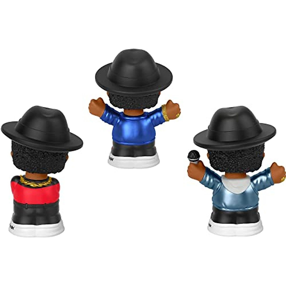 Fisher-Price Little People Collector Run DMC Special Edition Figure Set with 3 Figurines in a Gift Package for Hip Hop Fans [Amazon Exclusive]