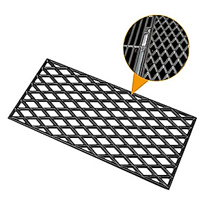 SafBbcue Replacement Parts Kit for Dyna glo DGH450CRP-D DGH474CRP DGH450CRP DGH485CRP Cast Iron Grill Grates