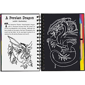 Scratch & Sketch Dragons & Mythical Creatures (Trace Along)
