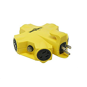 Yellow Jacket 827362 Jacket 27362 Outdoor 15-Amp Power Adapter with 5 Outlets