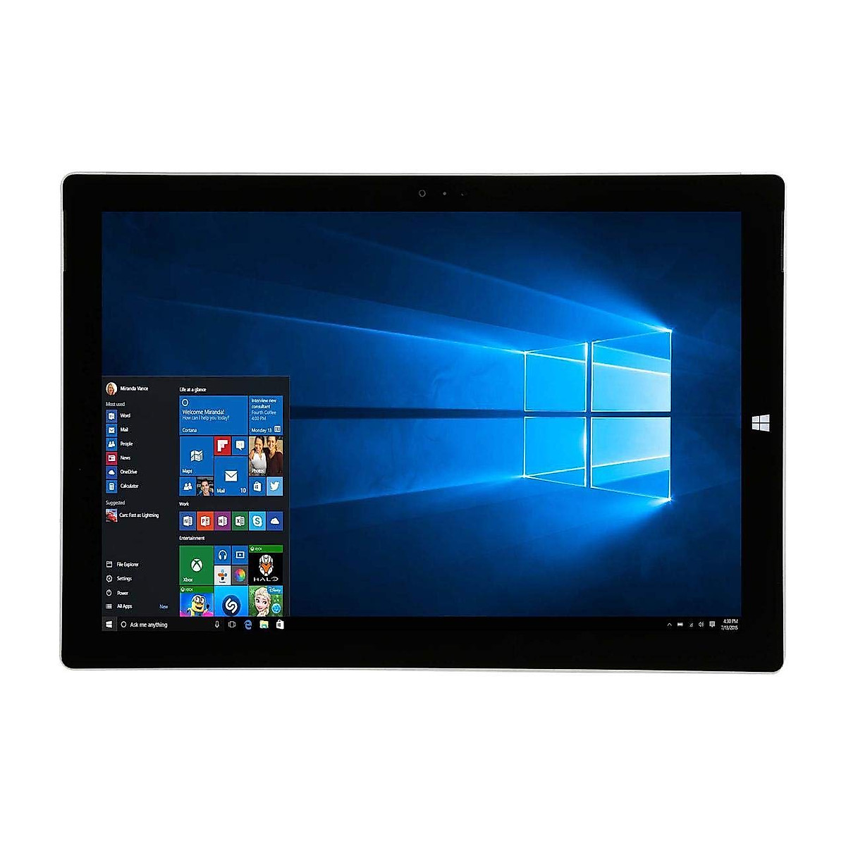 Microsoft Surface Pro 3 1631 Tablet - Intel Core i3-4020Y 4GB RAM 64GB SSD 12" Touchscreen Windows 10 Pro