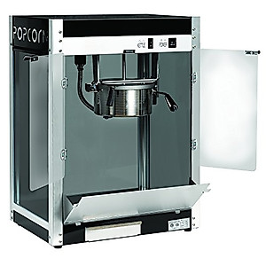 Paragon Contempo Pop 4 Ounce Popcorn Machine for Professional Concessionaires Requiring Commercial Quality High Output Popcorn Equipment, Black, (1104220)