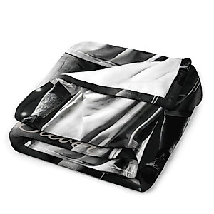 Justin Canada Singer Bieber Blanket Super Soft Warm Flannel Blanket for Bedroom Living Room Sofa Four Seasons Perfect for Napping Home Decor Bedding Artwork 30×40IN