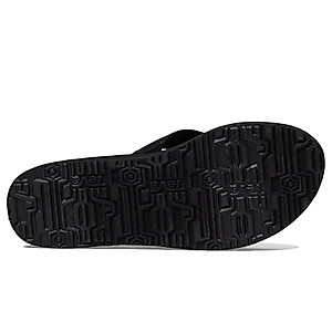 Teva womens Mush Ii-w flip flop sandals, Fronds Black, 9 US