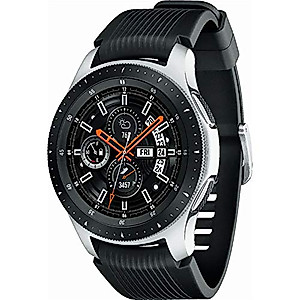 Samsung Galaxy Watch (46mm) SM-R800NZSAXAR (Bluetooth) - Silver (Renewed)