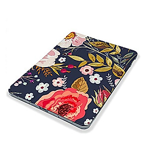 Cute Poppy Kawaii Painted Flowers case Compatible with iPad Mini Air Pro 7.9 8.3 9.7 10.2 10.9 11 12.9 inch Pattern Cover New 2022 2021 Trifold Stand 3 4 5 6 7 8 9 Generation 02 (10.9" Air 4)
