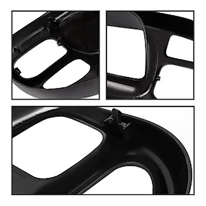 PIT66 Dash Board Bezel Cover Compatible with 1998-2001 Dodge Ram Truck Dashboard Cover w/Clips 68042746AC 5GK51DX9AA 5EU11DX9AB