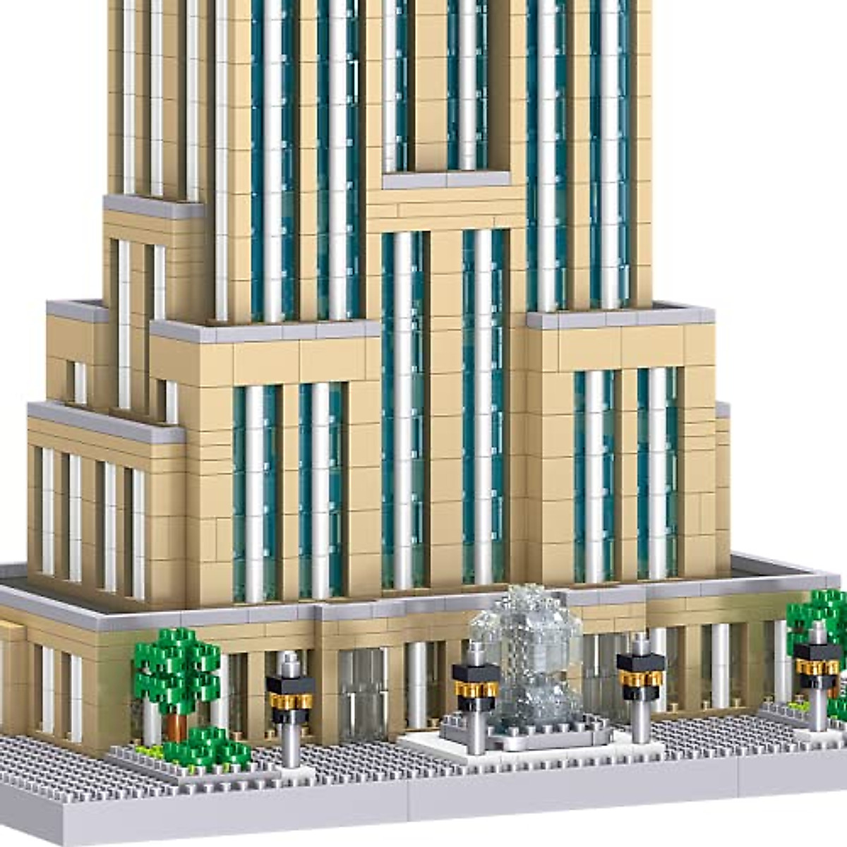 dOvOb American Architecture Micro Blocks Set（3819PCS） - World Famous Architectural Model Toys Gifts for Kid and Adult
