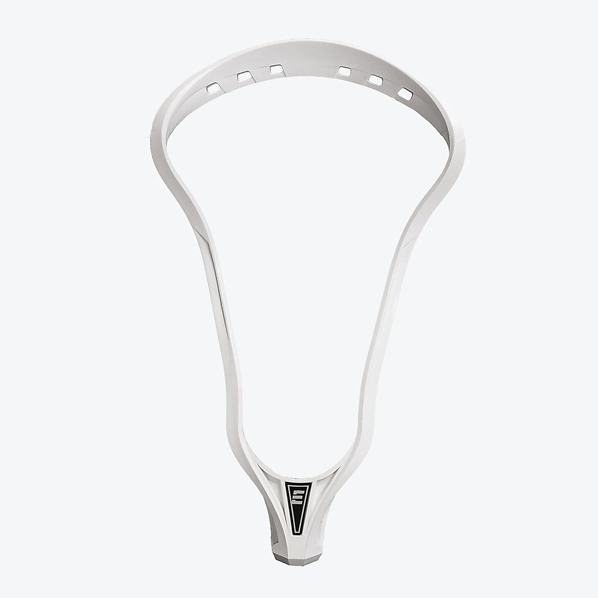 Epoch Women's 10-Degree Elite Lacrosse Unstrung Head for Attack/Midfield Power Players, Bottom Rail Design with Stiff Flex iQ3, Knot Lock Technology for Optimum Control and Feel, Made in USA