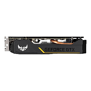 Asus TUF Gaming GeForce GTX 1650 OC Edition 4GB GDDR6 Gaming Graphics Card with IP5X dust Resistance (TUF-GTX1650-O4GD6-GAMING)