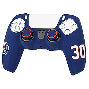 PSG - Paris Saint Germain - Accessory kit with protective cover for PS5 controller Blue N30 Lionel Messi (PS5)