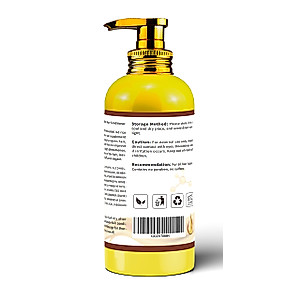 Looloon Rice Water Shampoo and Conditioner Set, 500ml (16.9 oz): Fermented Rice Water for Hair Growth, Moisturizing, Strengthening, and Damaged Hair Repair