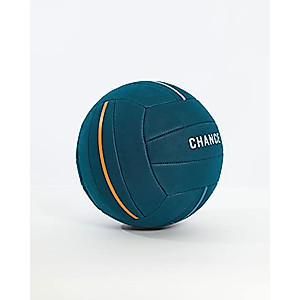 Chance Soft Volleyball - Waterproof Indoor/Outdoor Beach/Pool All-Ages Recreational Training Ball (Size 5) (Celine - Teal)