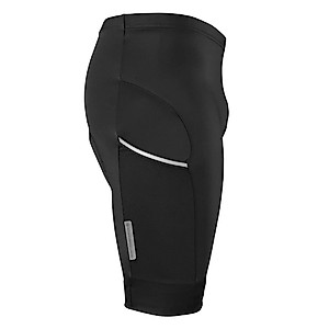 AERO|TECH|DESIGNS | Men's All Day Padded Bike Shorts | Standard Inseam | X-Large | Black