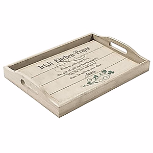 Abbey & CA Gift 18" X 12" Irish Blessing Serving Tray W/Routed Handles
