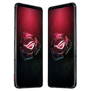 Asus ROG Phone 5 ZS673KS / I005DA 5G Dual 128GB 12GB RAM Factory Unlocked (GSM Only | No CDMA - not Compatible with Verizon/Sprint) Tencent Games Google Play Installed - Phantom Black